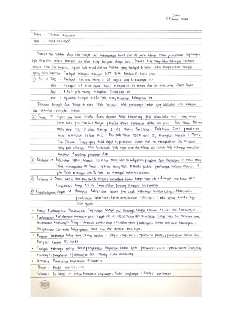 Summary Pdf