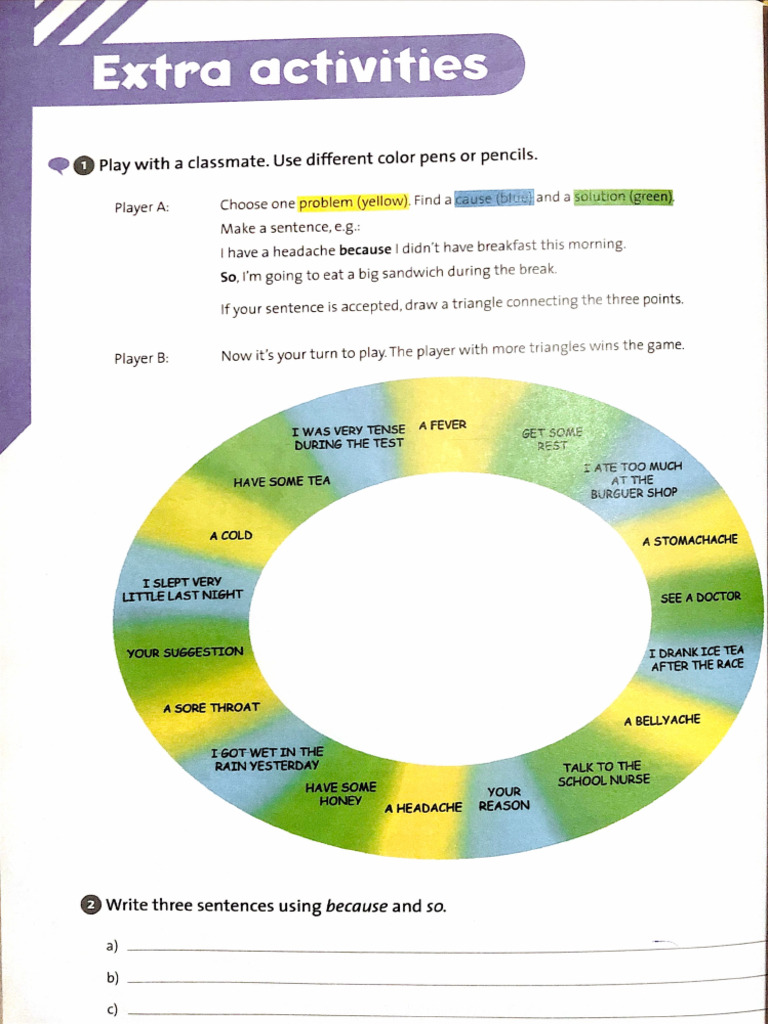 Extra Activities | PDF