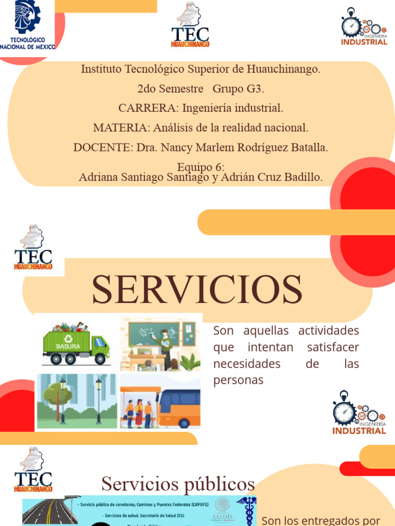 Presentacion Servicos | PDF | Infraestructura | Economias