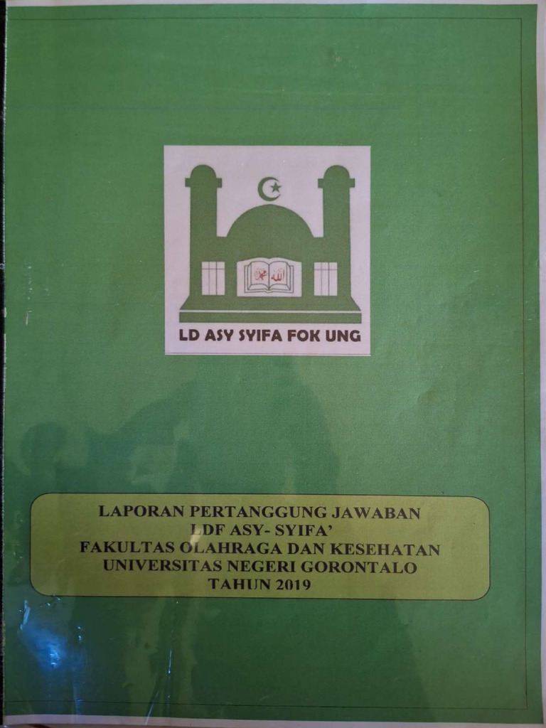 Contoh LPJ LDF - Compressed | PDF