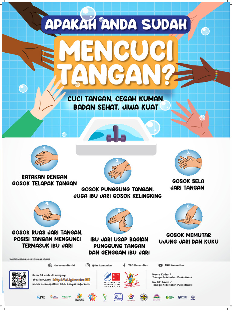 Poster Pentingnya Mencuci Tangan | PDF