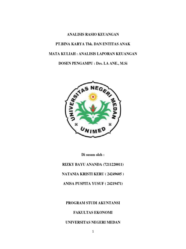 Alk Kel 14 Analisis Rasio | PDF