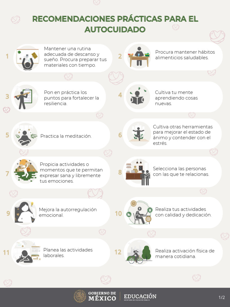 Estrategias de Autocuidado y Resiliencia | PDF | Las emociones | Conceptos psicologicos