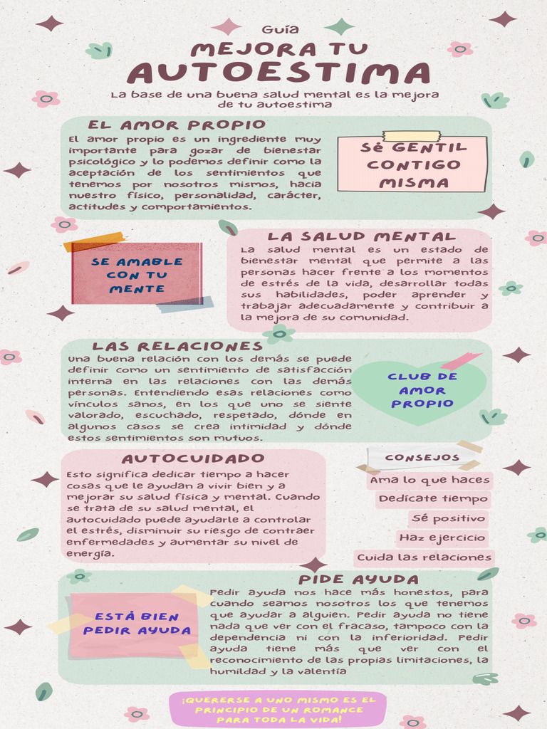 MEJORA TU AUTOESTIMA | PDF | Autoestima | Amor