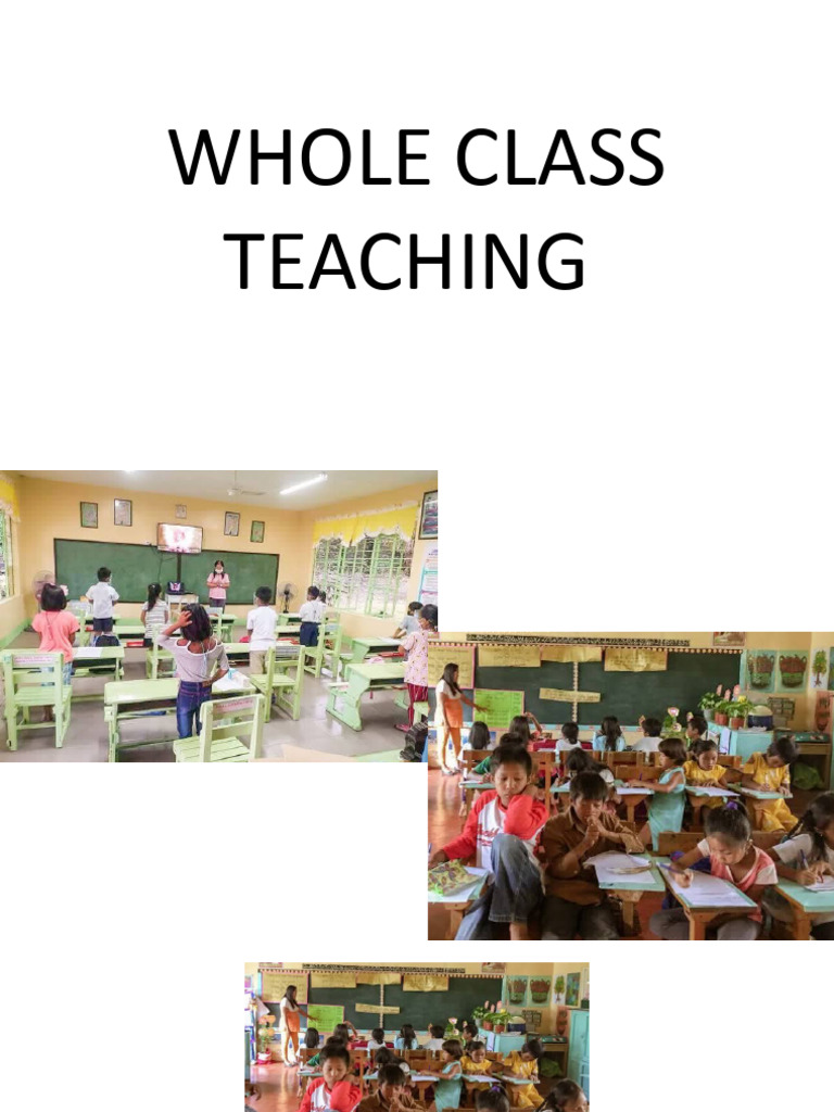 Whole Class Teaching | PDF | Differentiated Instruction | Teachers
