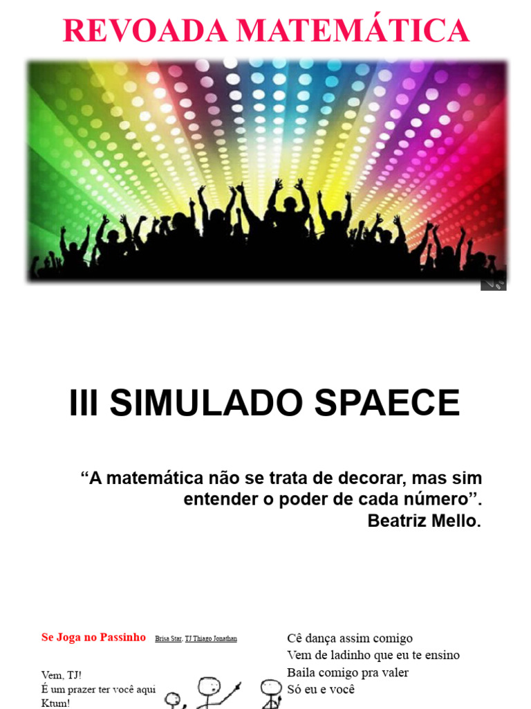 Revoada Matemática | PDF | Amor | Triângulo