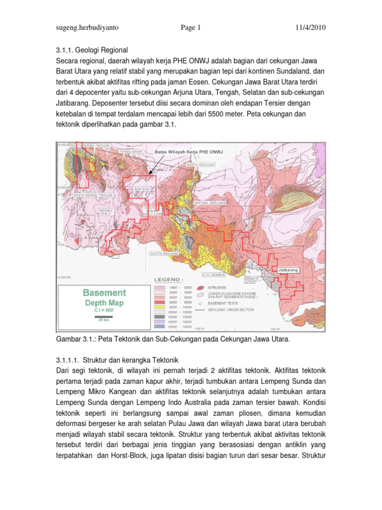 Geology of ONWJ | PDF