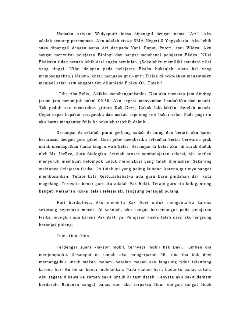 Sinopsis Novel | PDF