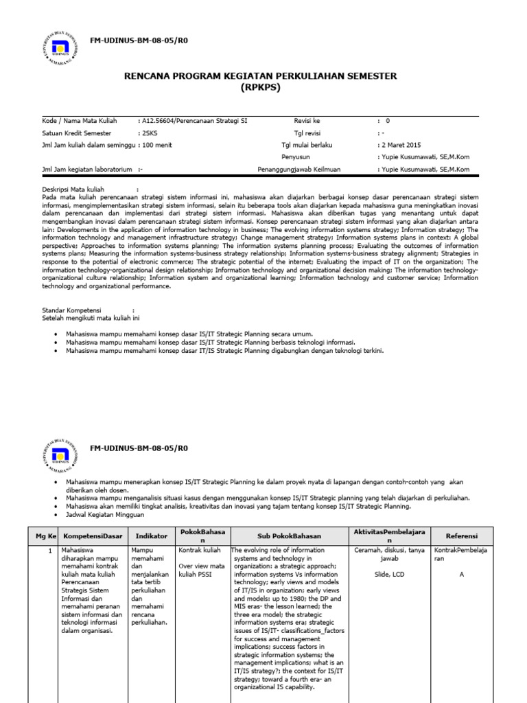 RPKPS_PSSI | PDF | Strategic Management | Cognition
