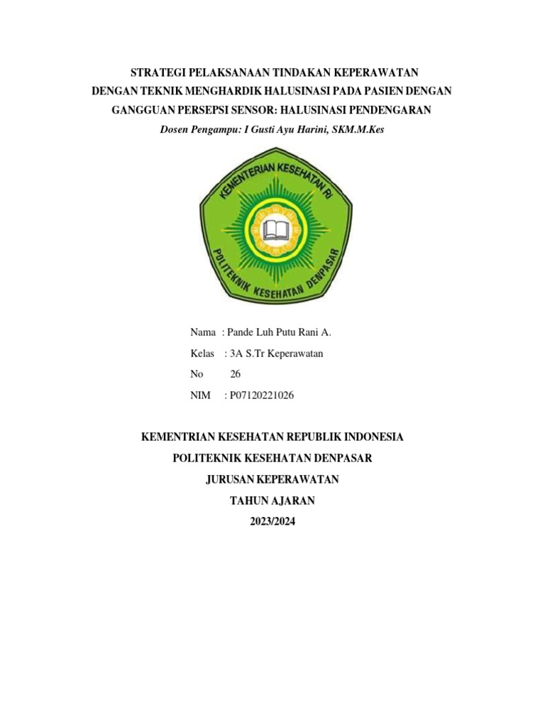 1026 - Pande Luh Putu Rani Agustini | PDF