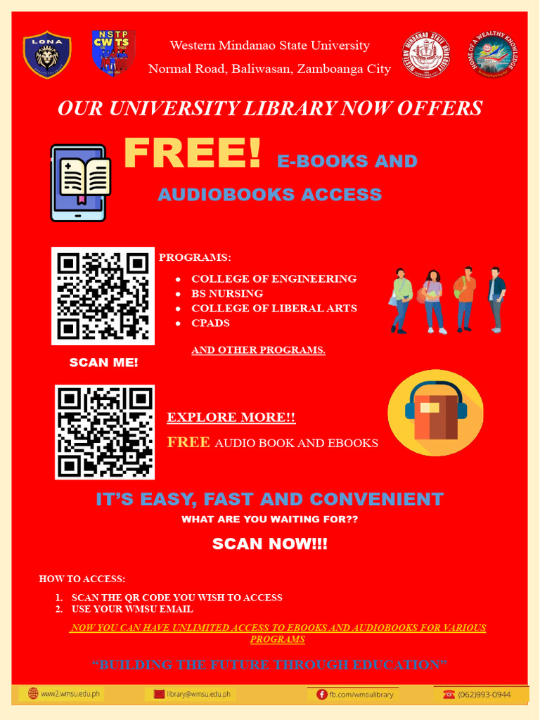 Free E-Books for WMSU Students | PDF