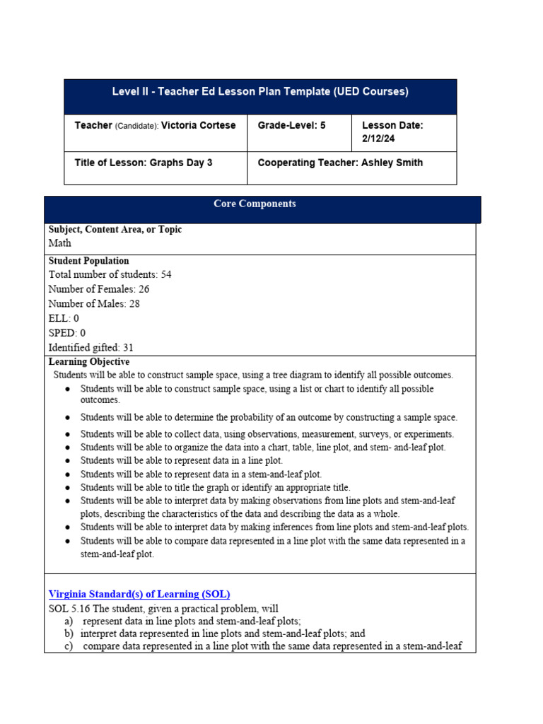 Graphs Day 3 | PDF | Learning | Behavior Modification