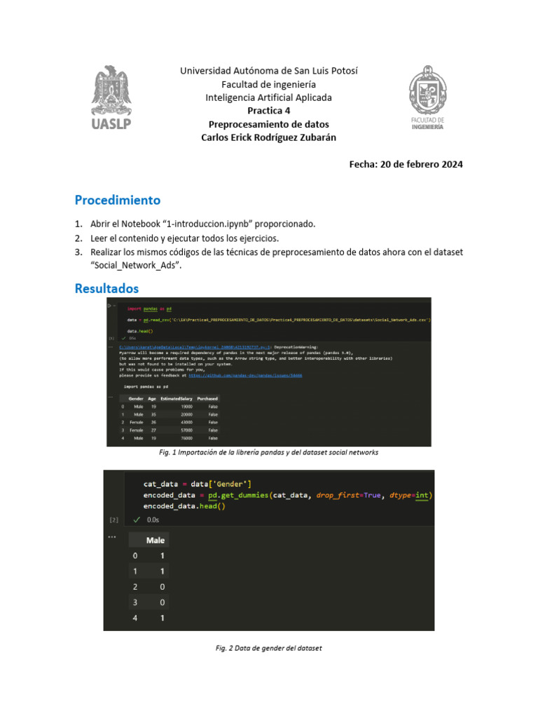 Preprocesamiento de Datos en IA | PDF | Análisis de los datos | Informática