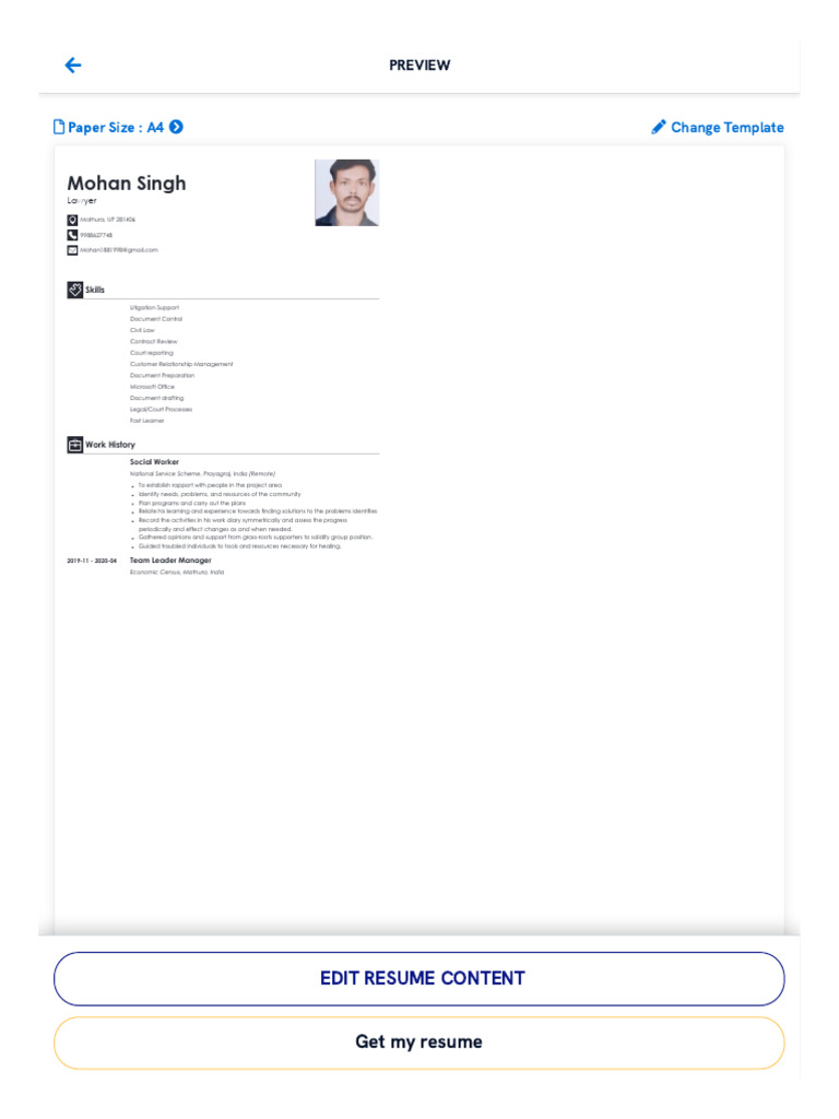 Finalize Resume - Zety | Download Free PDF | Lawyer