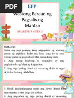 EPP 4 - Mga Kagamitan Sa Pananahi | PDF