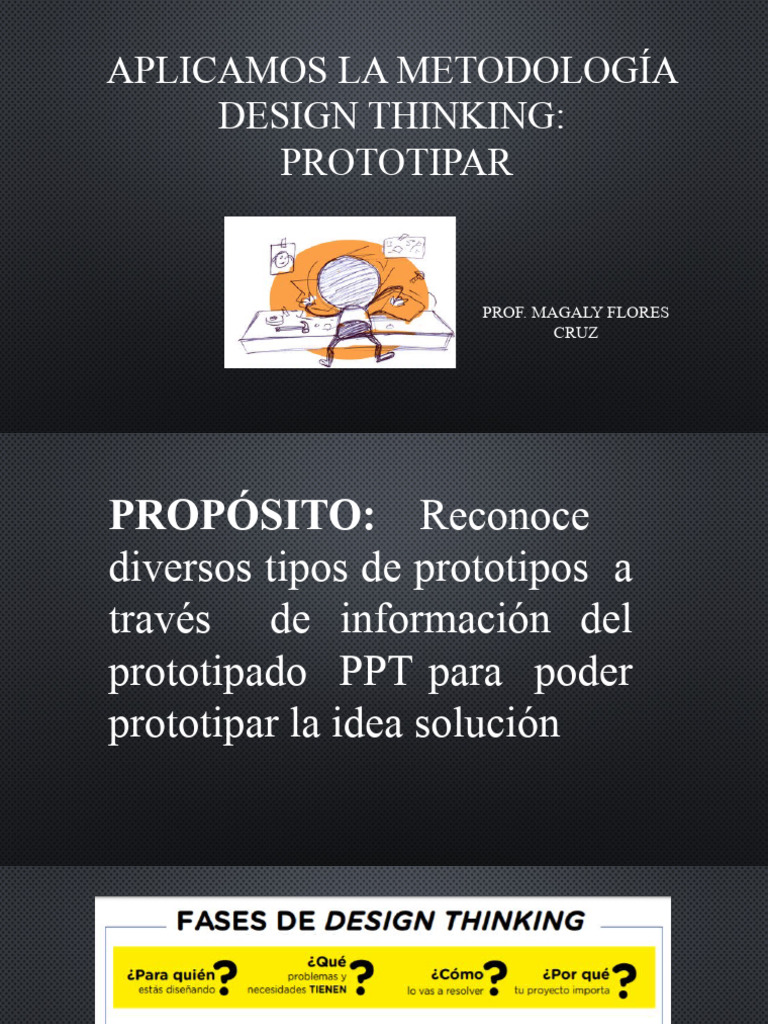 Design Thinking-Prototipar | PDF | El pensamiento de diseño