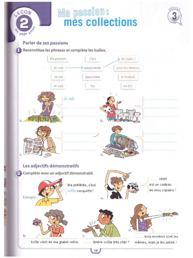 Cahier Unidad 3 Adosphere 2 | PDF