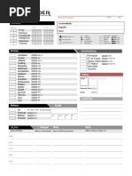 Tabela Progressao RPG Formatada | PDF