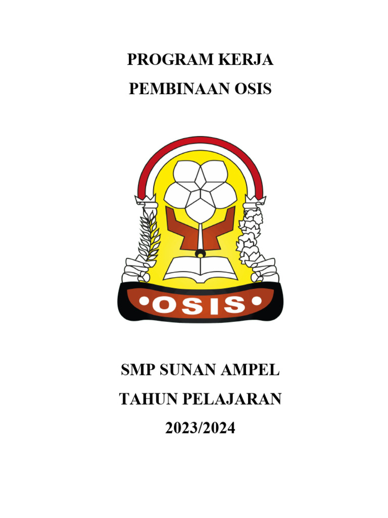 Program Kerja Pembinaan Osis | PDF