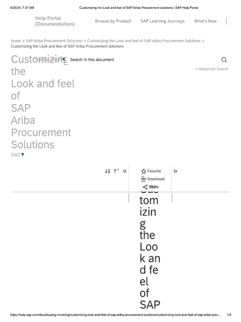 Sap Proc Pdf