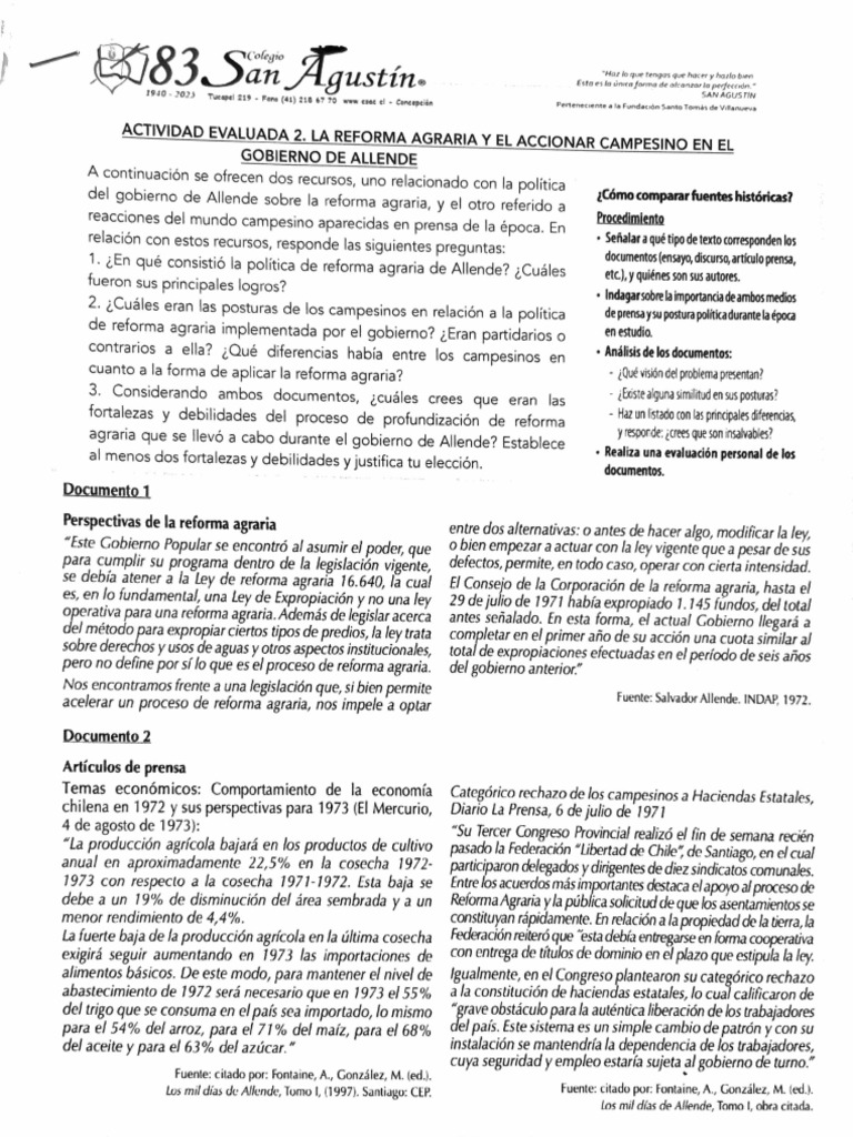 Actividad Evaluada 2 | PDF