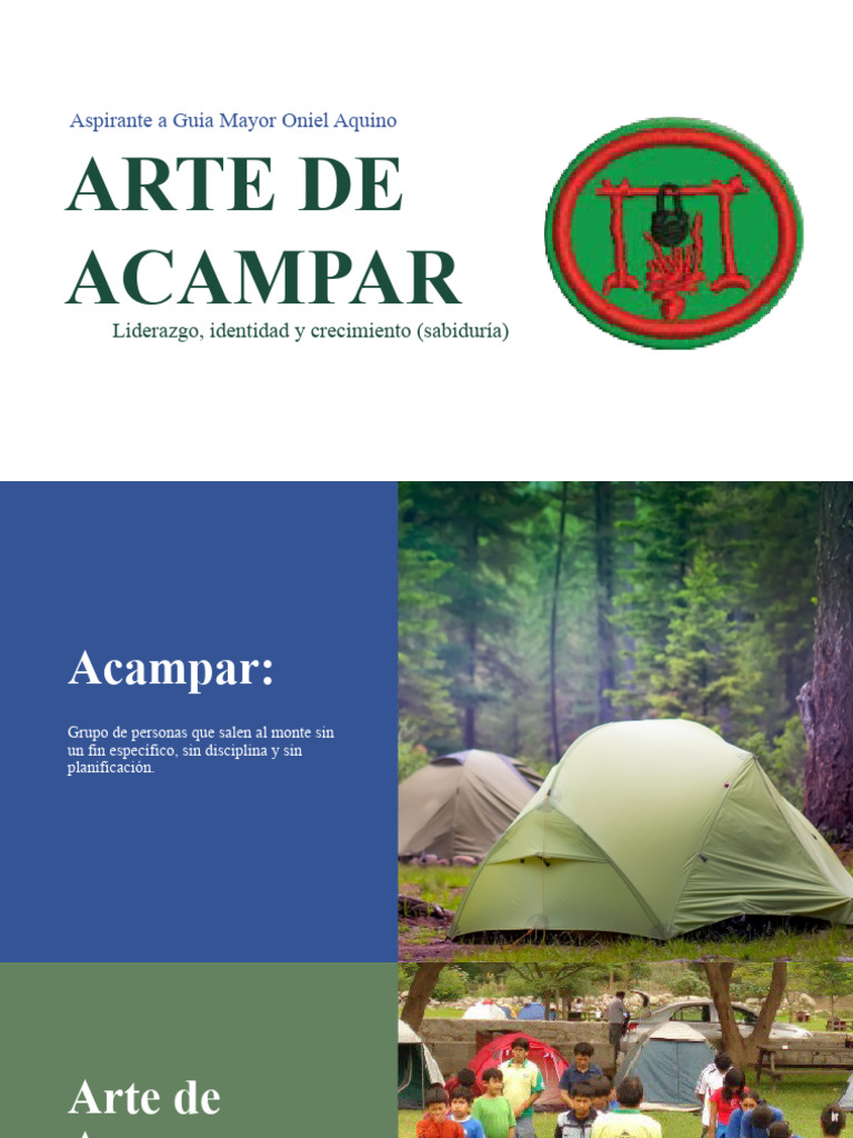 Arte de Acampar - Especialidad | PDF | Tienda | Cuchillo