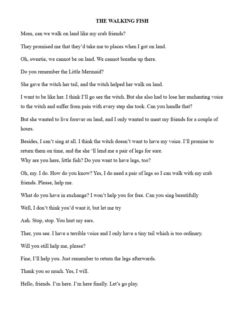 The Walking Fish | PDF