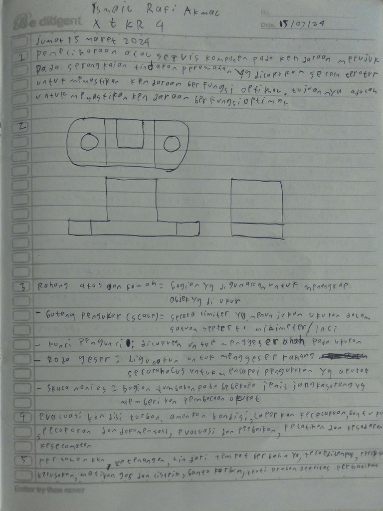 Ismail Rafi Akmal X TKR 4 | PDF