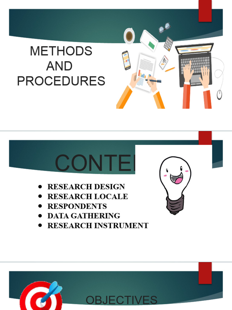 GROUP-3-METHODS-AND-PROCEDURES-1-1 | PDF | Survey Methodology ...