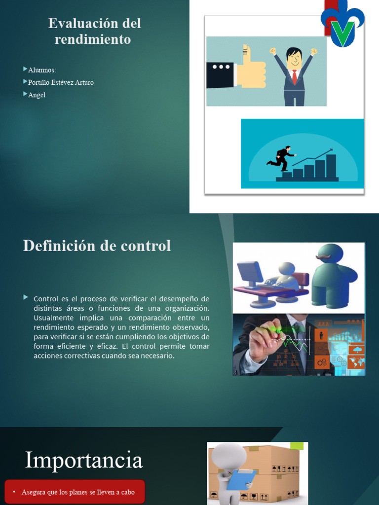 Definición y Propósito del Control | PDF | Evaluación