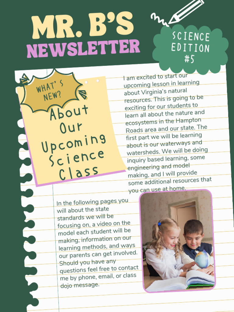 Virginia Natural Resources Science Class | PDF | Teachers | Behavior ...