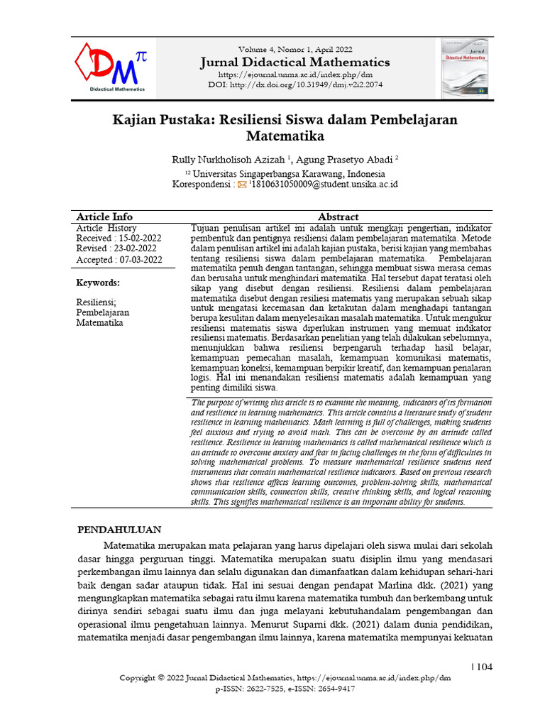 Sudianto, Rully Nurkholisoh Azizah (Published) | PDF