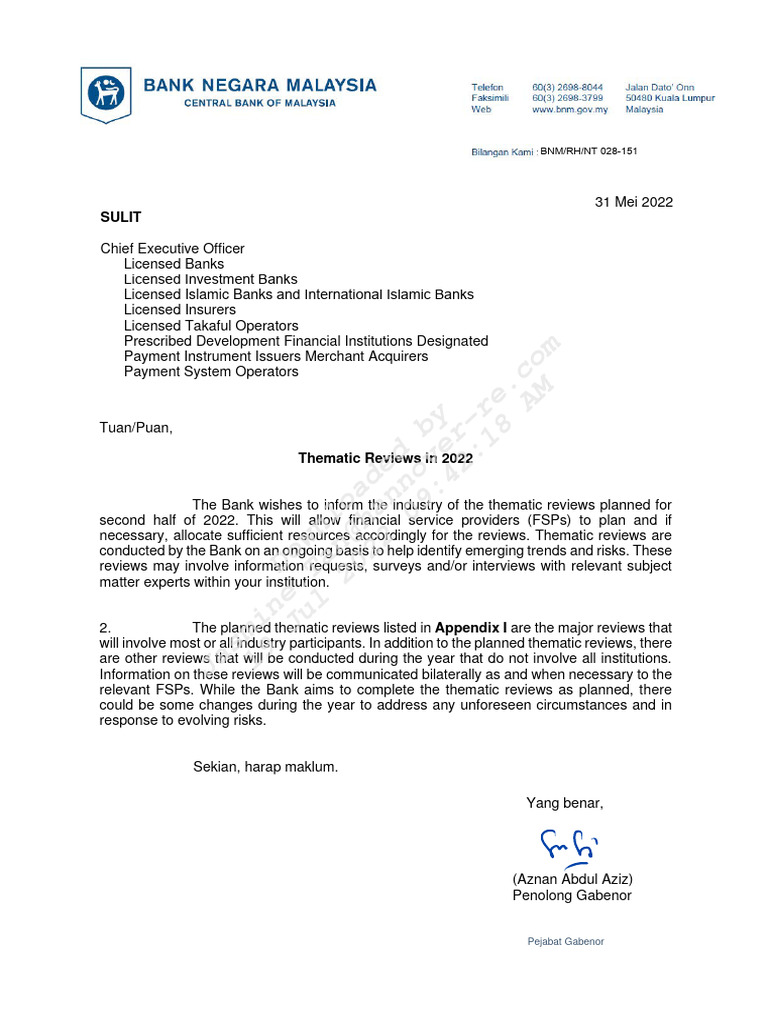 NT - Thematic Review 2022 - May 2022 | PDF | Outsourcing | Insurance