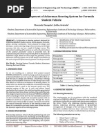 Steering Calculations | PDF | Steering | Motor Vehicle