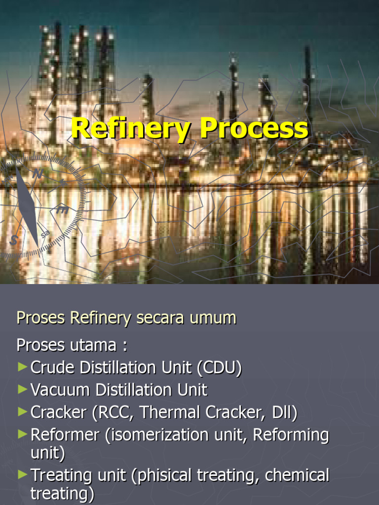 Bab 6 Refinery Processes | PDF