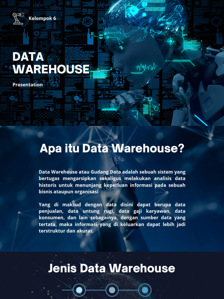 Black Minimalist Modern AI Robot Presentation | PDF