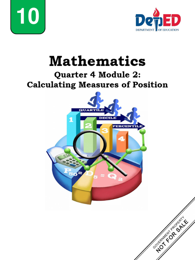 Mathematics: Quarter 4 | PDF | Percentile | Quartile
