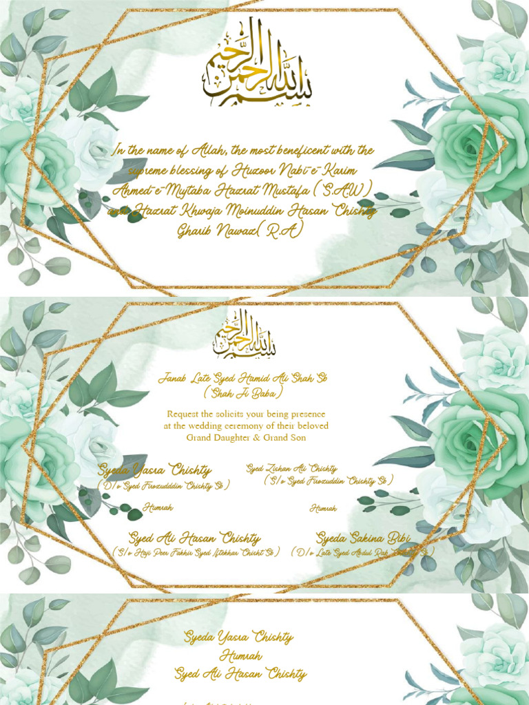 Wedding Card | PDF