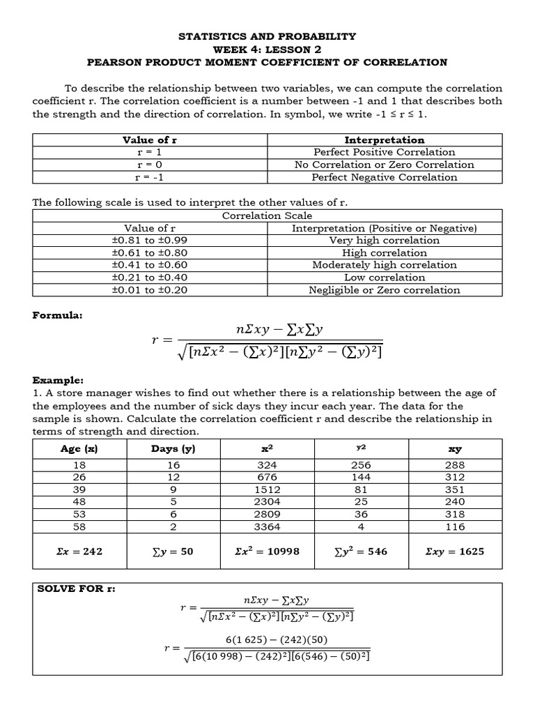 Stat W4 L2 4THQ | PDF | Probability Theory | Statistical Inference
