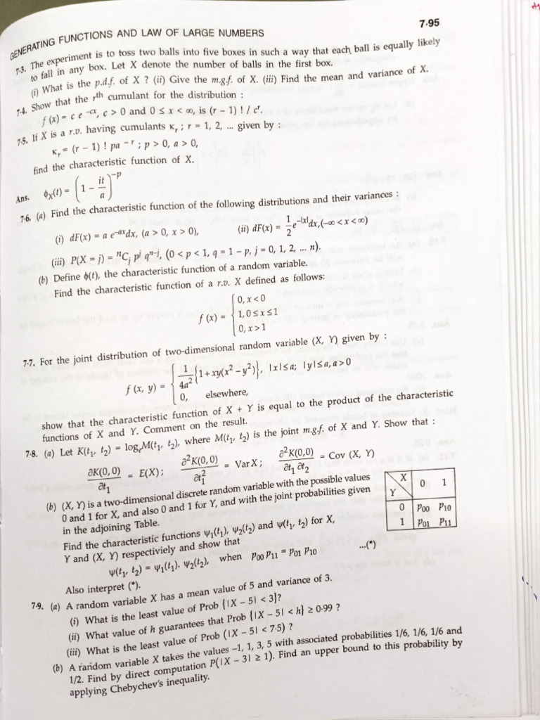 Law of Large Number | PDF
