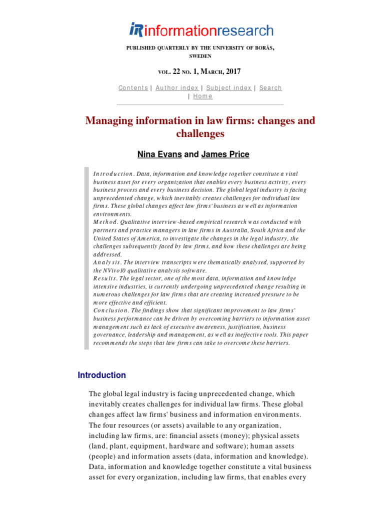 Automation Article 1 | PDF | Competitive Advantage | Law Firm