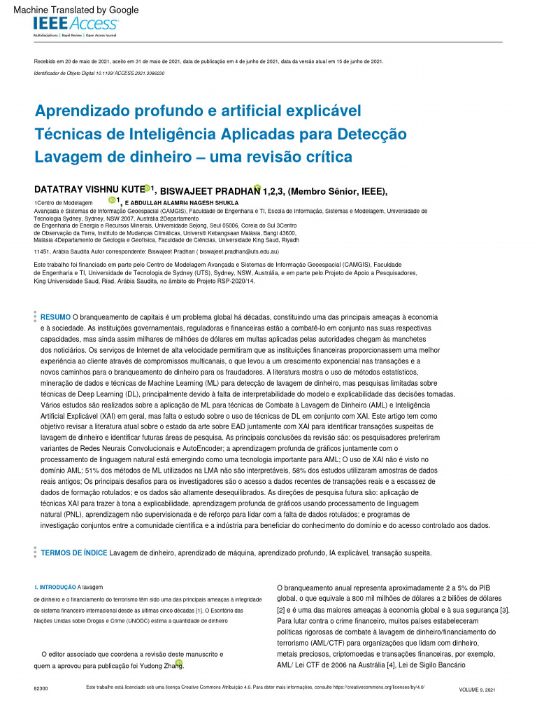 Deep Learning and Explainable Artificial Intelligence Techniques Applied For Detecting Money ...