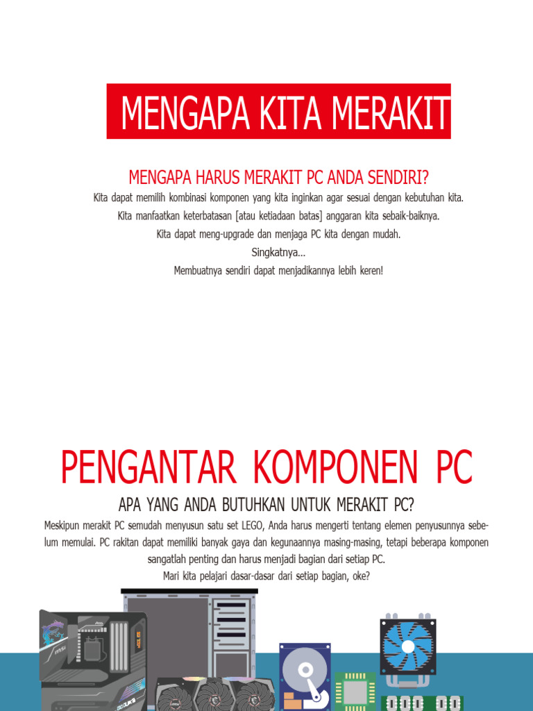How To Build A PC E Book - Komponen PC | PDF