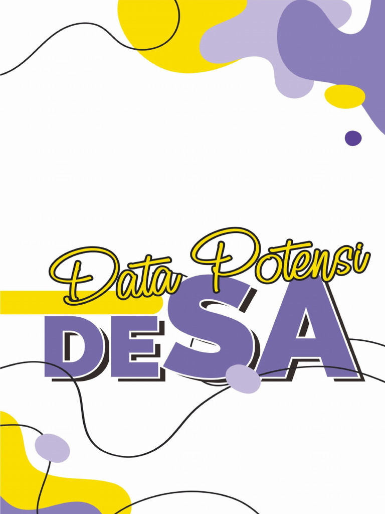 Data Potensi Desa | PDF