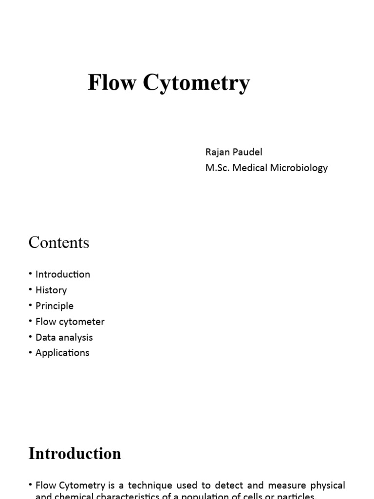 Flowcytometry 190816150436 Pdf Flow Cytometry Biology