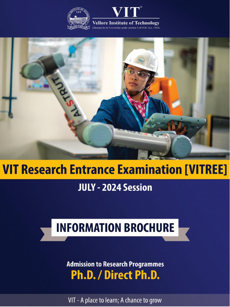 VITREE July 2024 Information Brochure | Download Free PDF | Engineering ...