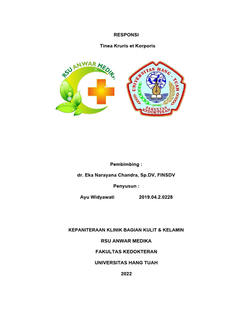 Responsi Kulit Tinea Kruris Et Korporis | PDF