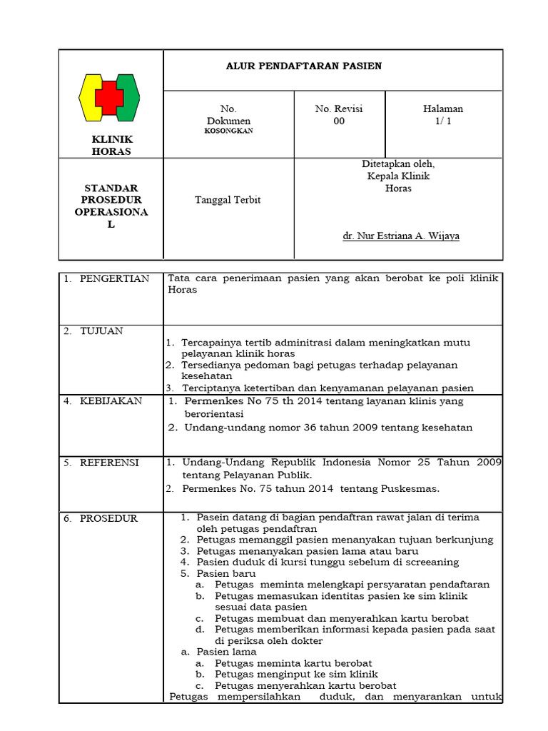 Spo Pendaftaran | PDF