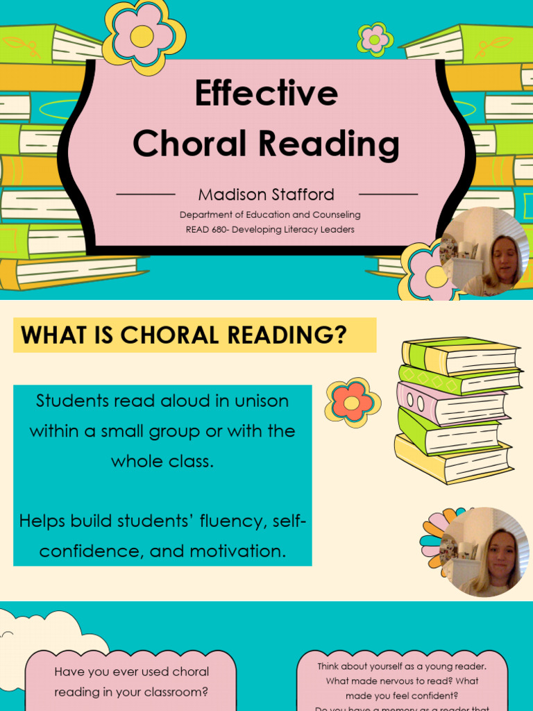 Choral Reading: Benefits and Implementation | PDF | Reading ...