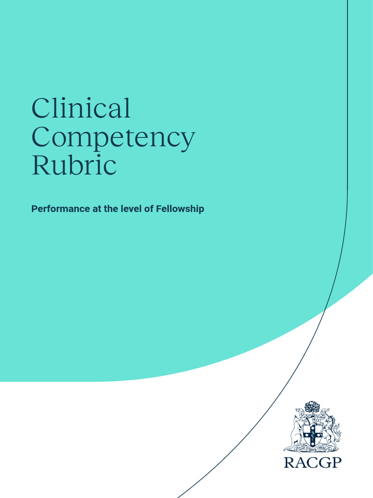Clinical Competency Rubric 2023 | PDF | Medical Diagnosis | Physical ...